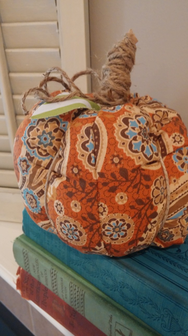 Hand-Sewn Fabric Pumpkin Tutorial – RefreshHer