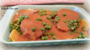 Pork Chops, Peas and Potato Dish – RefreshHer