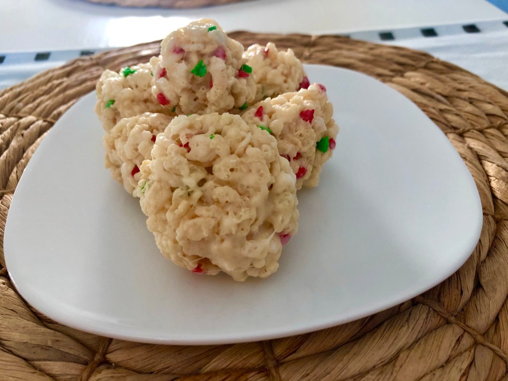 White Chocolate Rice Krispie Treats – RefreshHer