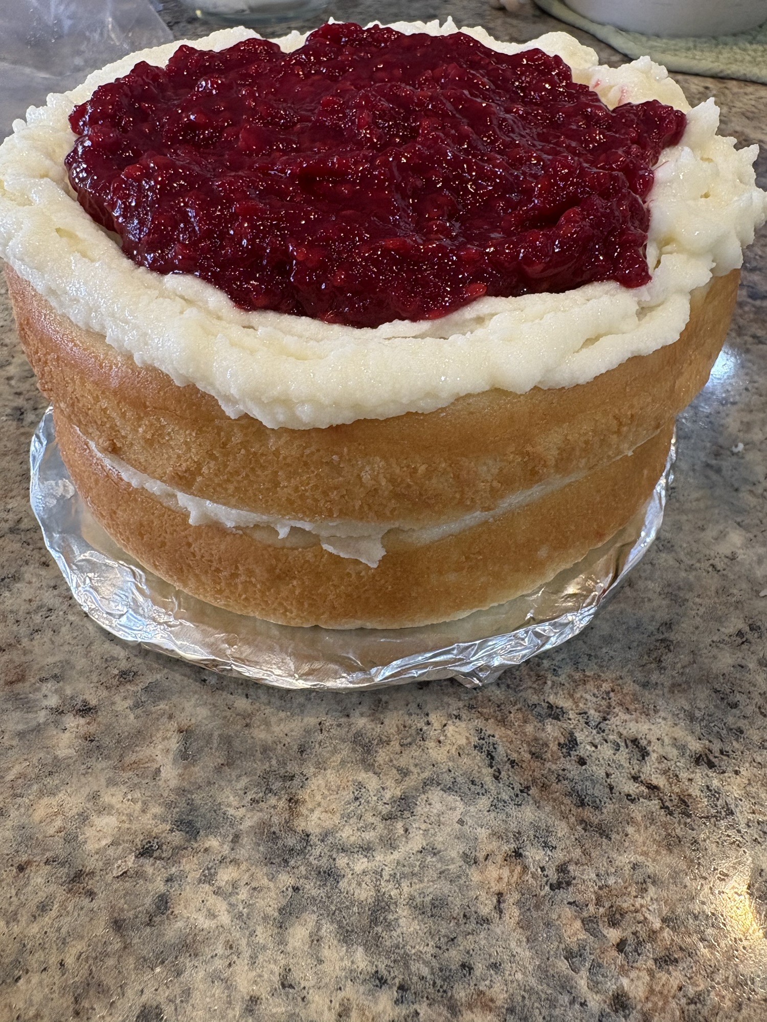 White Cake with Raspberry Filling – RefreshHer